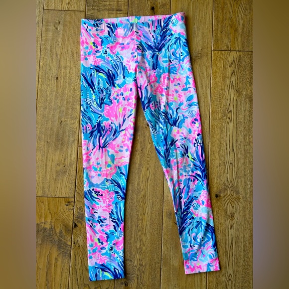 Lilly Pulitzer | Bottoms | Lilly Pulitzer Girls Leggings Size Large 8 | Poshmark